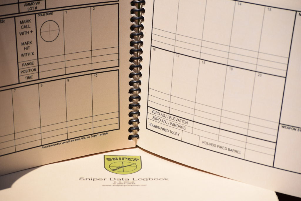 SPS Sniper Data Logbook | Sniper Pro Shop & High Ground Training Group